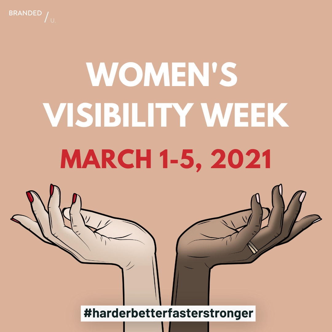 Personal branding program to increase the visibility of women in business